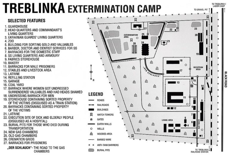Treblinka, camp d'extermination nazi près de Varsovie - Vanupied