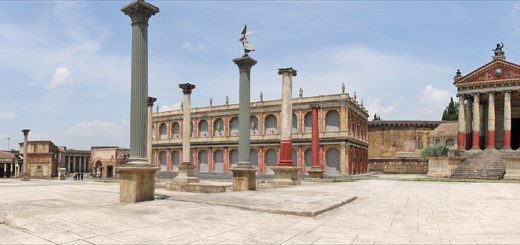 Monuments de la Rome antique : Colisée, temples, forums et thermes ...