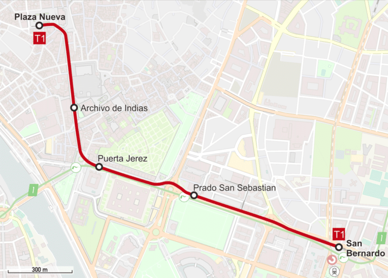 Metro à Séville, bus et tram : Carte et tarifs (2025)